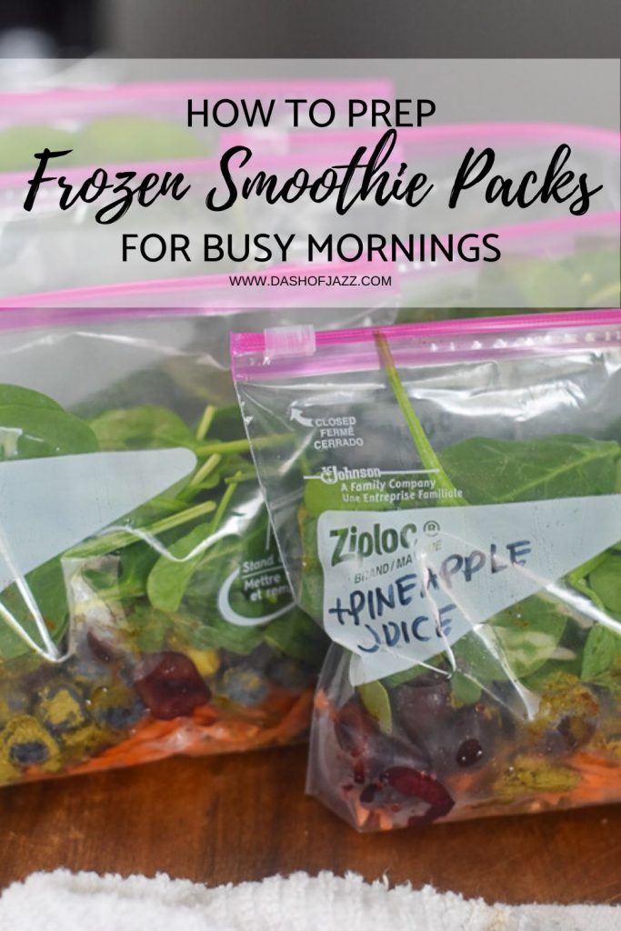 How to Make Frozen Smoothie Packs for Easy Mornings (with Video) - Dash ...