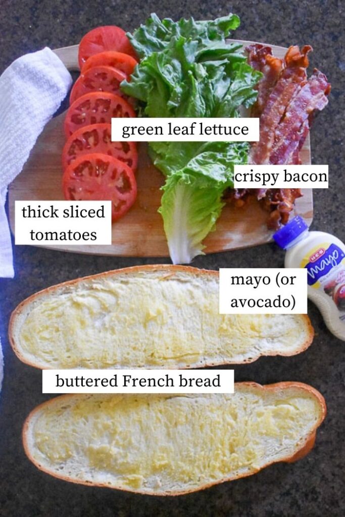 How to Build an Epic Shareable BLT Sub Sandwich - Dash of Jazz