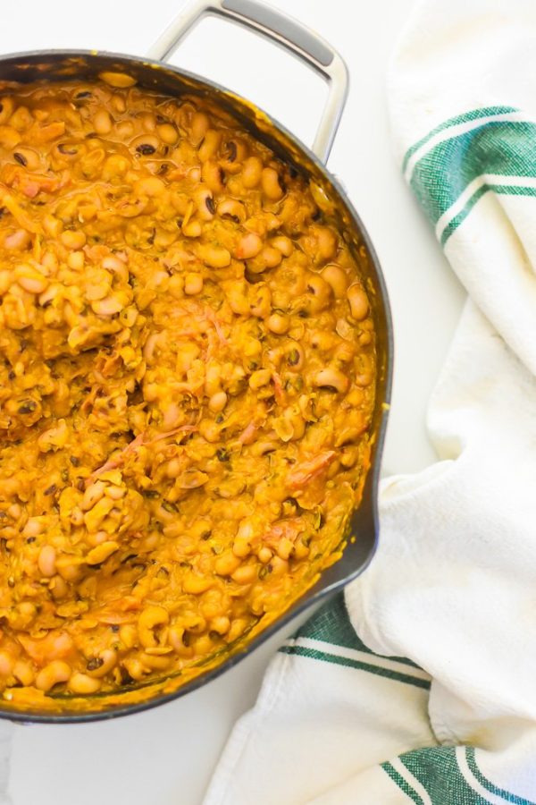 Ewa Riro (Nigerian Stewed Beans) - Dash of Jazz