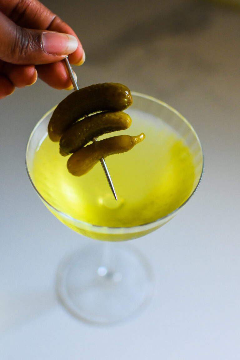 The Best Pickle Juice Martini - Dash of Jazz