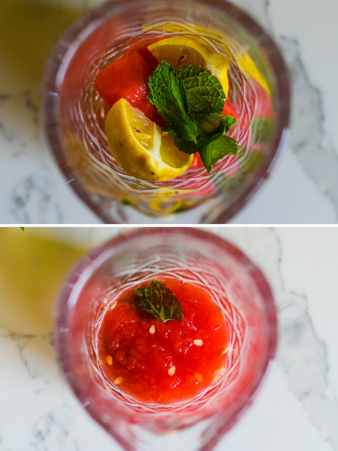 Whiskey Watermelon Smash Cocktail - Dash of Jazz