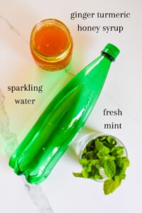 Turmeric Ginger Mocktail - Dash of Jazz