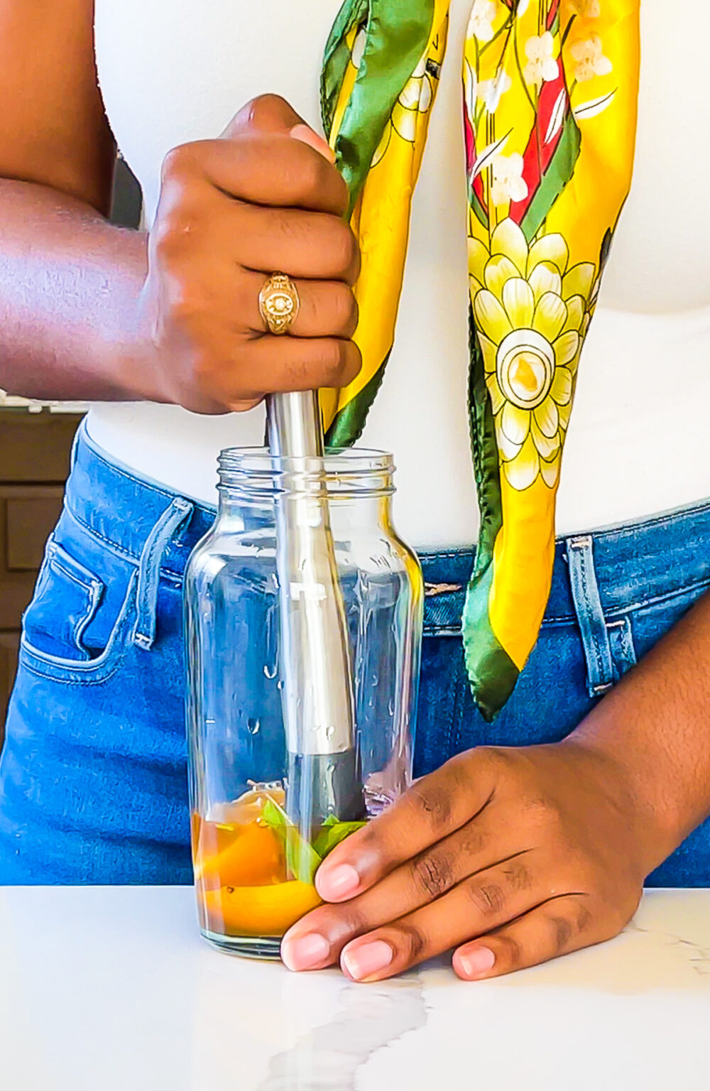 Healthy Mint Mocktail - Dash of Jazz