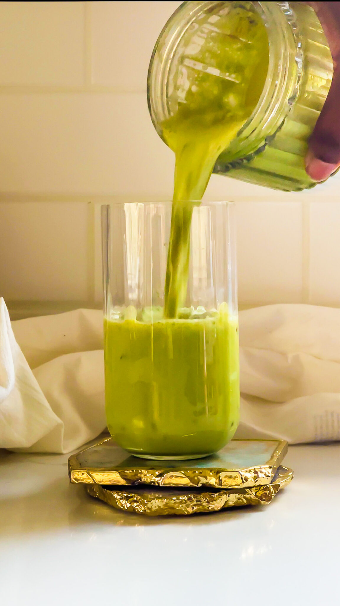 Turmeric Matcha Latte at Home (Hot or Iced!) - Dash of Jazz
