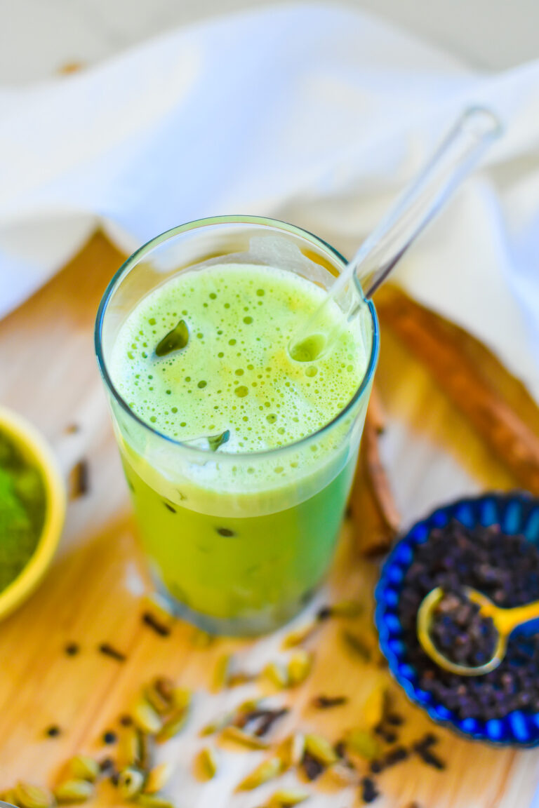 Chai Matcha Latte at Home (Hot or Iced) - Dash of Jazz