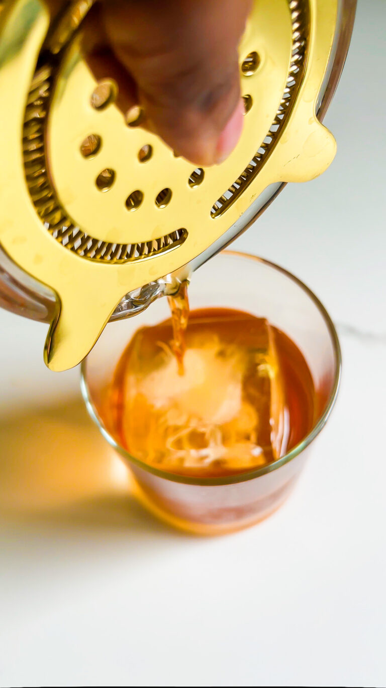 Sweet Tea Old Fashioned Cocktail - Dash of Jazz