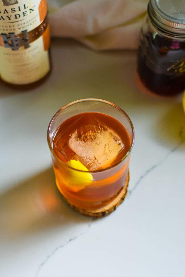 Sweet Tea Old Fashioned Cocktail - Dash of Jazz