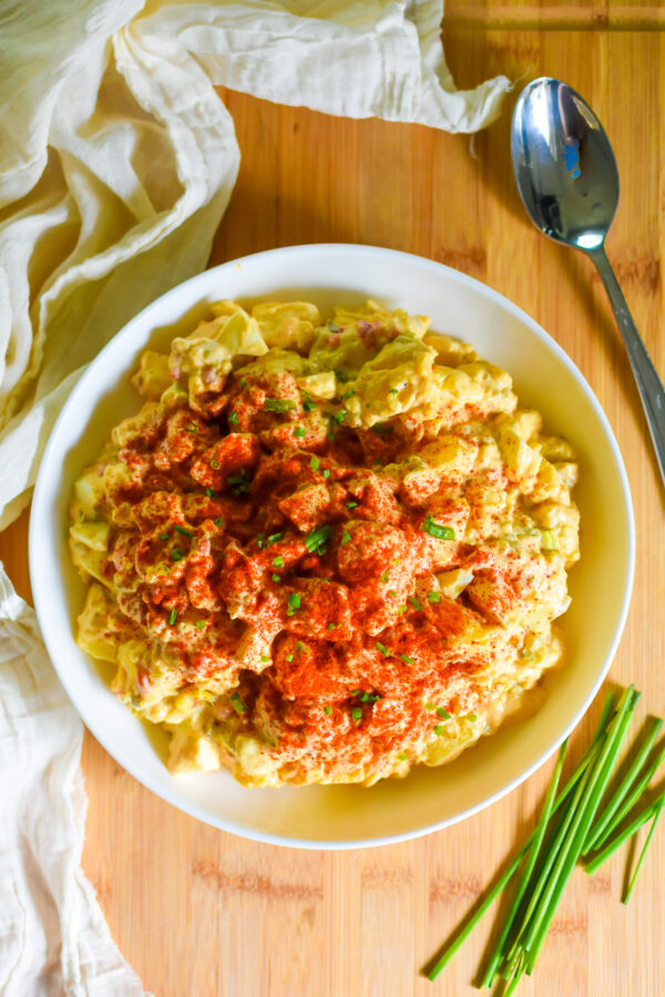 Dee Dee's Soul Food Potato Salad (Cookout Worthy Recipe) - Dash of Jazz