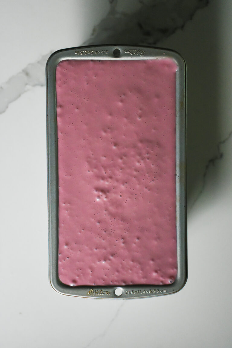 Easy Hibiscus Ice Cream (No-Churn Recipe) - Dash of Jazz
