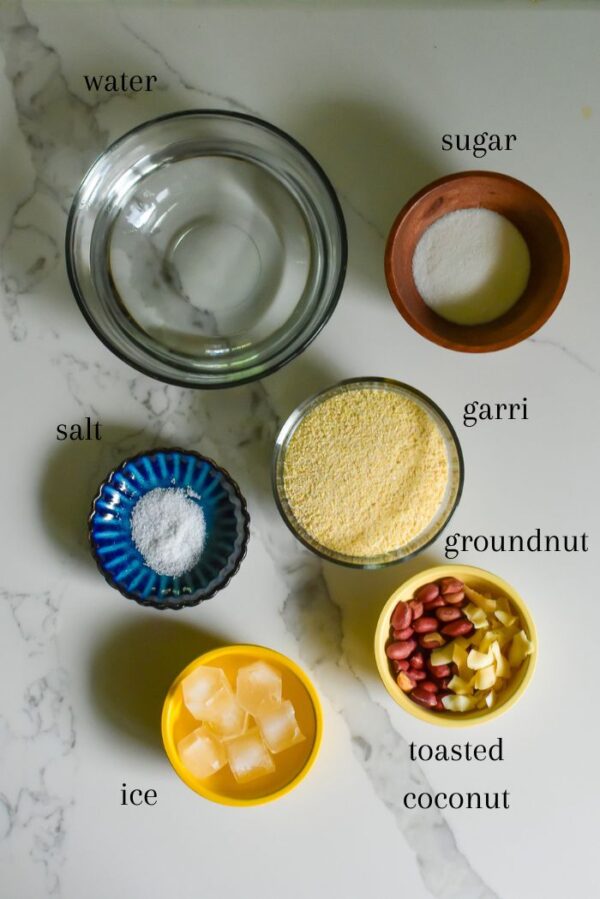 Soaked Garri Recipe (Garri Cereal) - Dash of Jazz