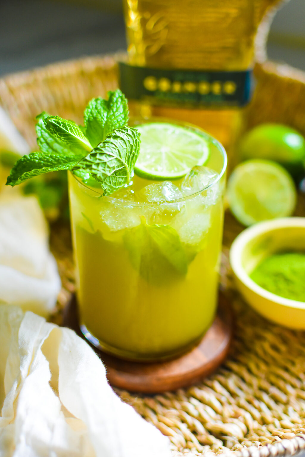 Best Matcha Mojito Recipe - Dash of Jazz
