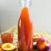Peach Syrup Recipe (for Drinks & More!) - Dash of Jazz