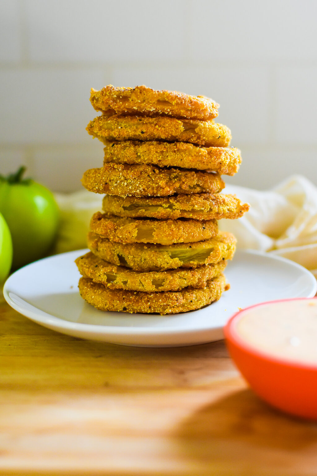 The Best Southern Fried Green Tomatoes - Dash of Jazz