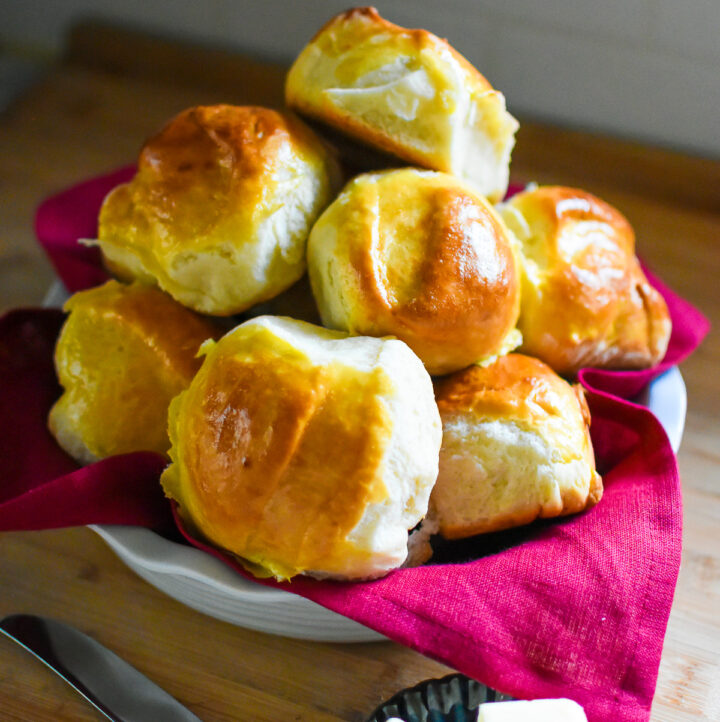 Sweet Dinner Rolls from Scratch (Easy Recipe) - Dash of Jazz