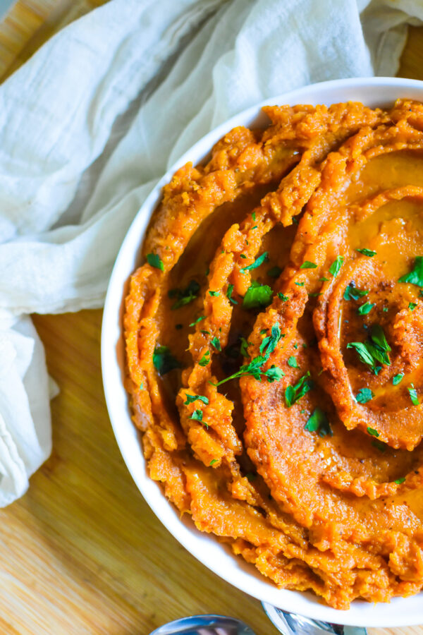 Savory Sweet Potato Mash - Dash of Jazz