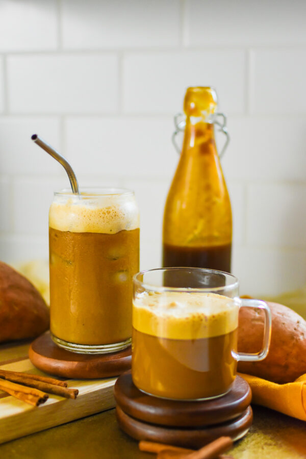 Sweet Potato Latte (Hot or Iced) - Dash of Jazz