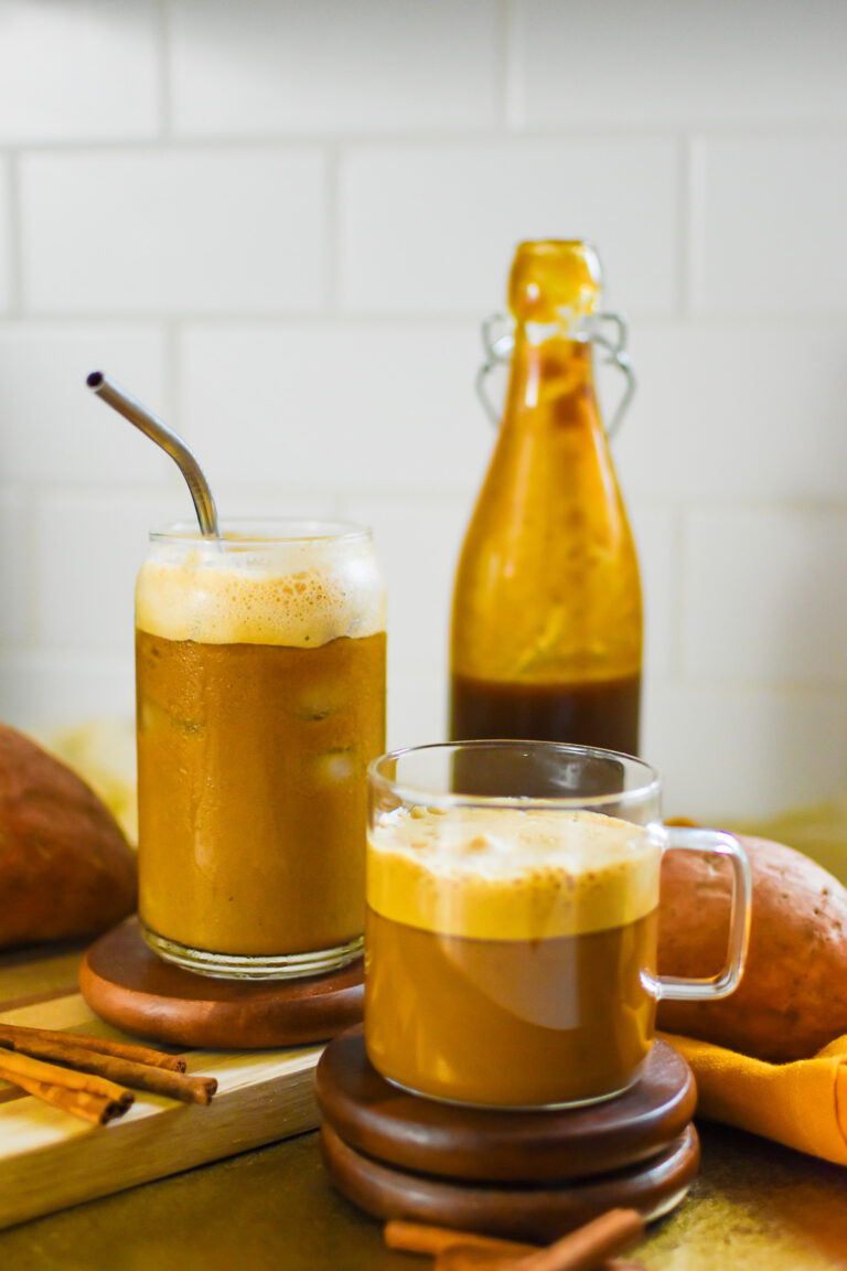 Sweet Potato Latte (Hot or Iced) - Dash of Jazz