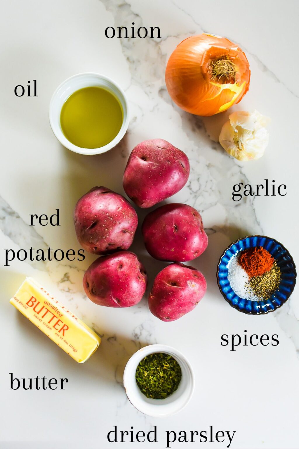 Crispy Breakfast Red Potatoes in the Oven - Dash of Jazz