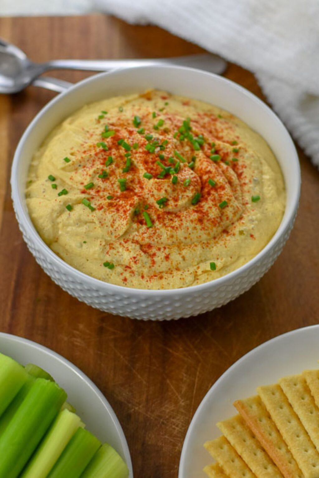 Easy Deviled Egg Dip Recipe - Dash of Jazz