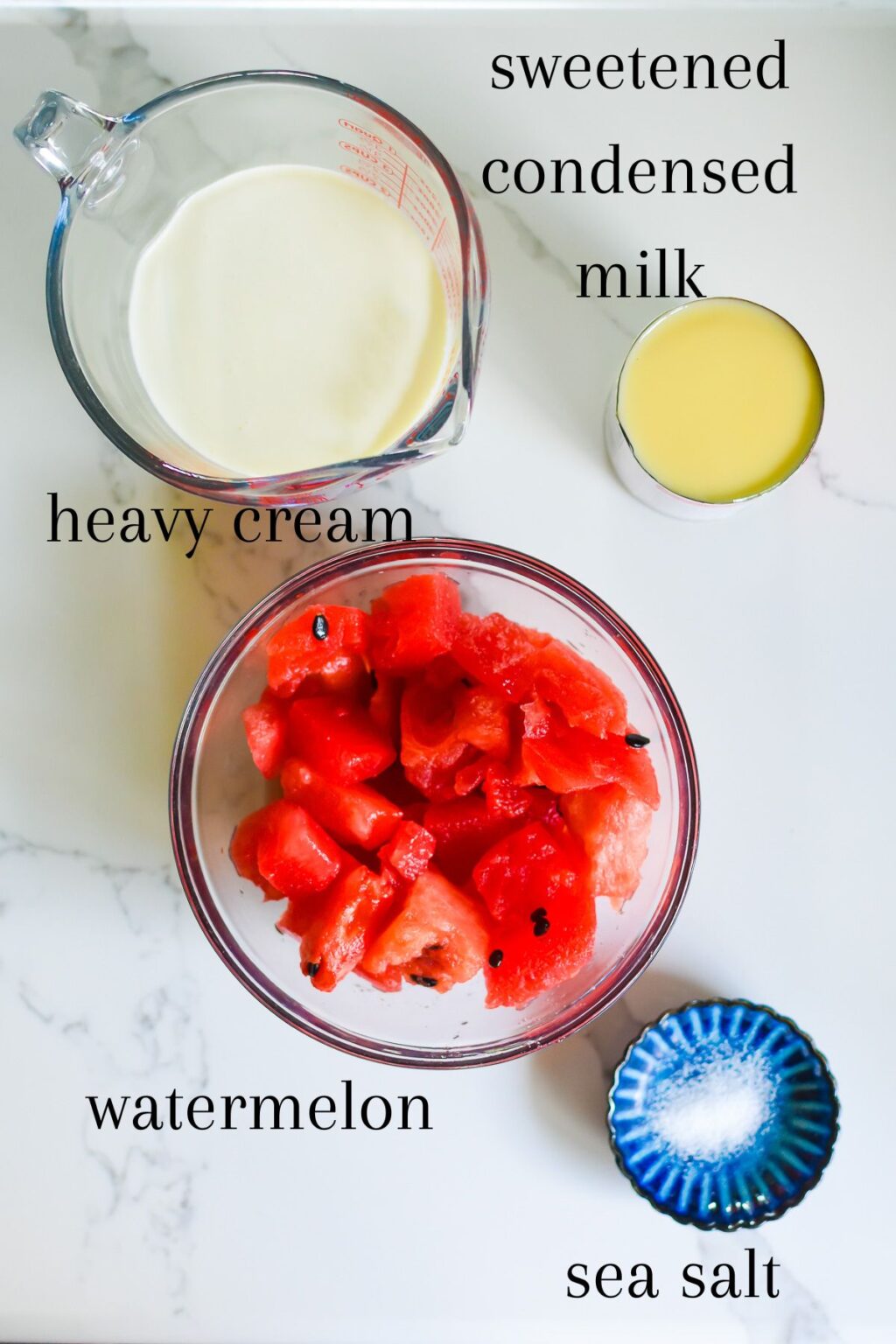 Homemade Watermelon Ice Cream (No-Churn Recipe!) - Dash of Jazz