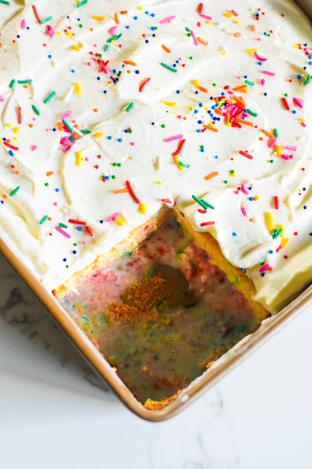 Tres Leches Birthday Cake - Dash of Jazz